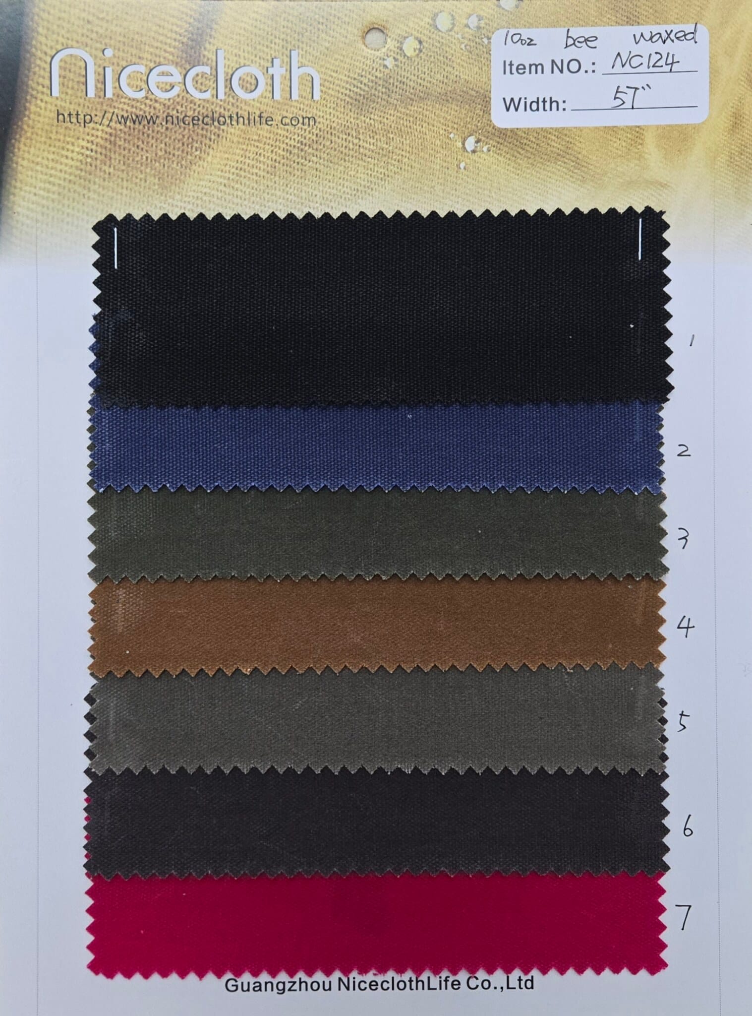 Canvas Fabrics Wholesale- NiceclothlifeTextile